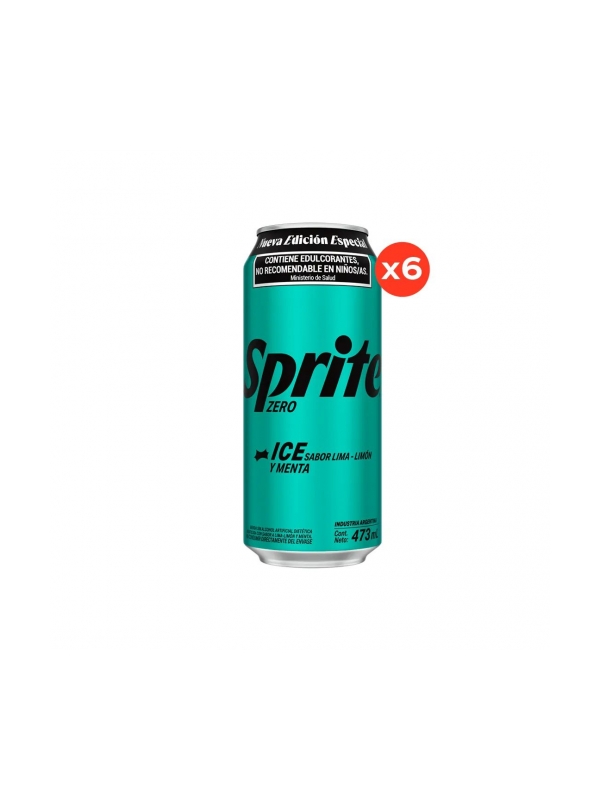 Angelita Golosinas ⭐⭐⭐⭐⭐ Producto: Sprite 473cc Zero Ice Fardo X6 ...